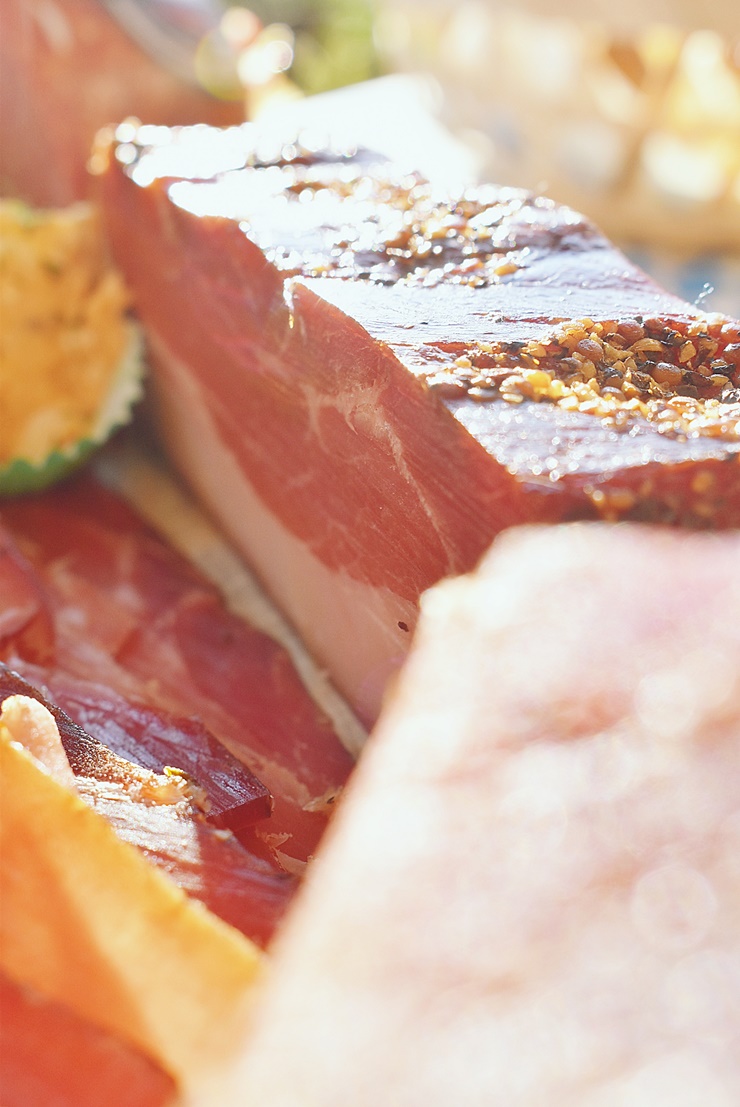 Deftig und zünftig: bayerische Brotzeitplatte mit Lebkuchen-Schmidt ...